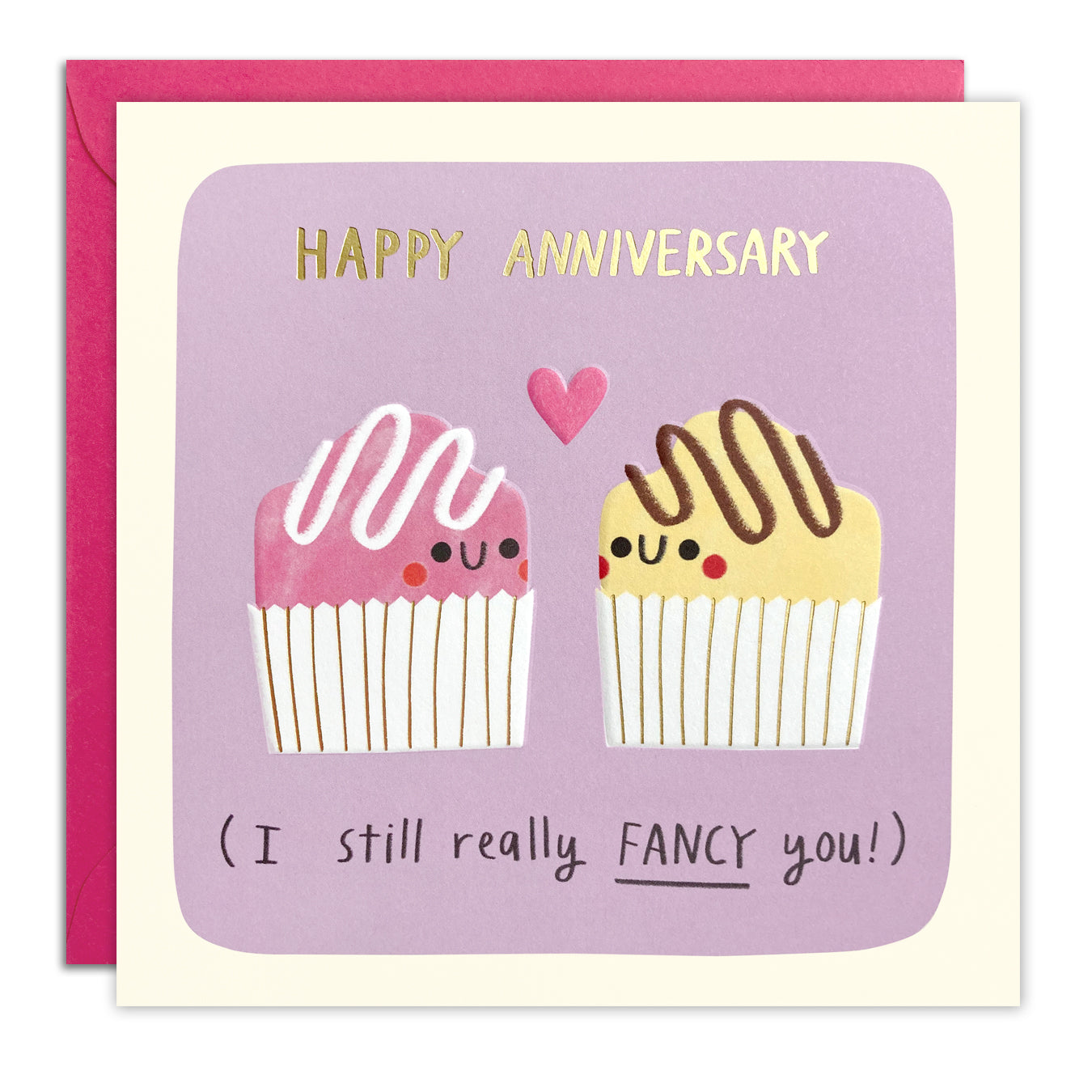 Fancy You Anniversary Card by James Ellis